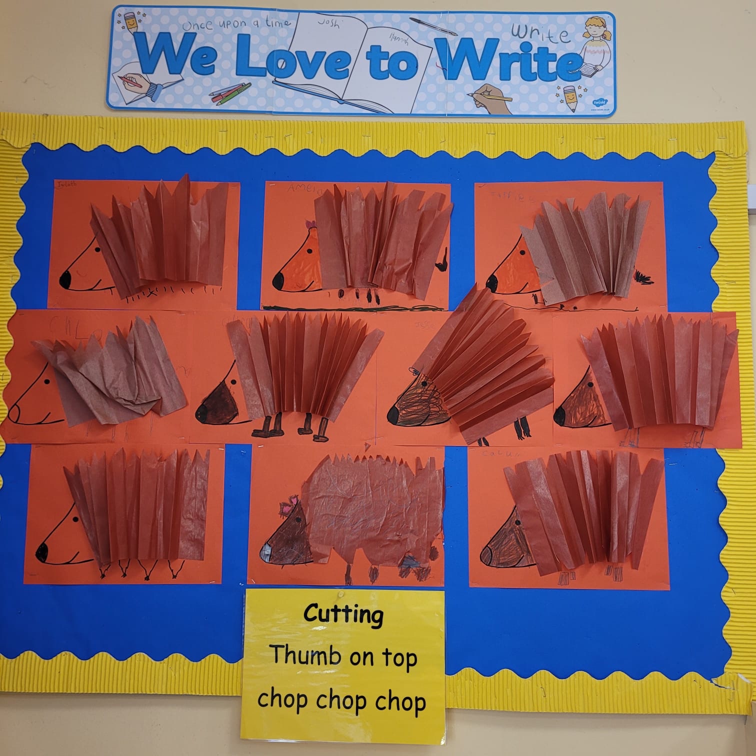 Junior Room Hedgehogs! – Errew National School