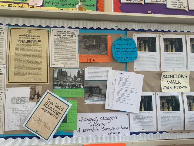 1916 – Displays of our Work – Errew National School