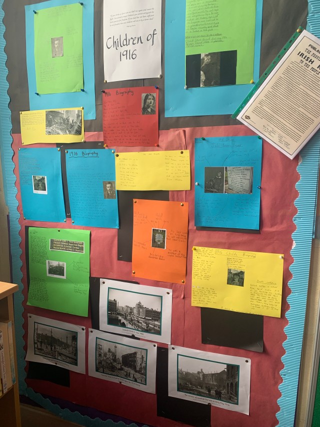 1916 – Displays of our Work – Errew National School