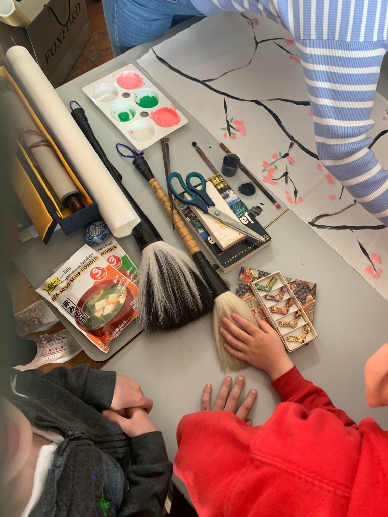 Our Japan Projects and Journey to Display – Errew National School