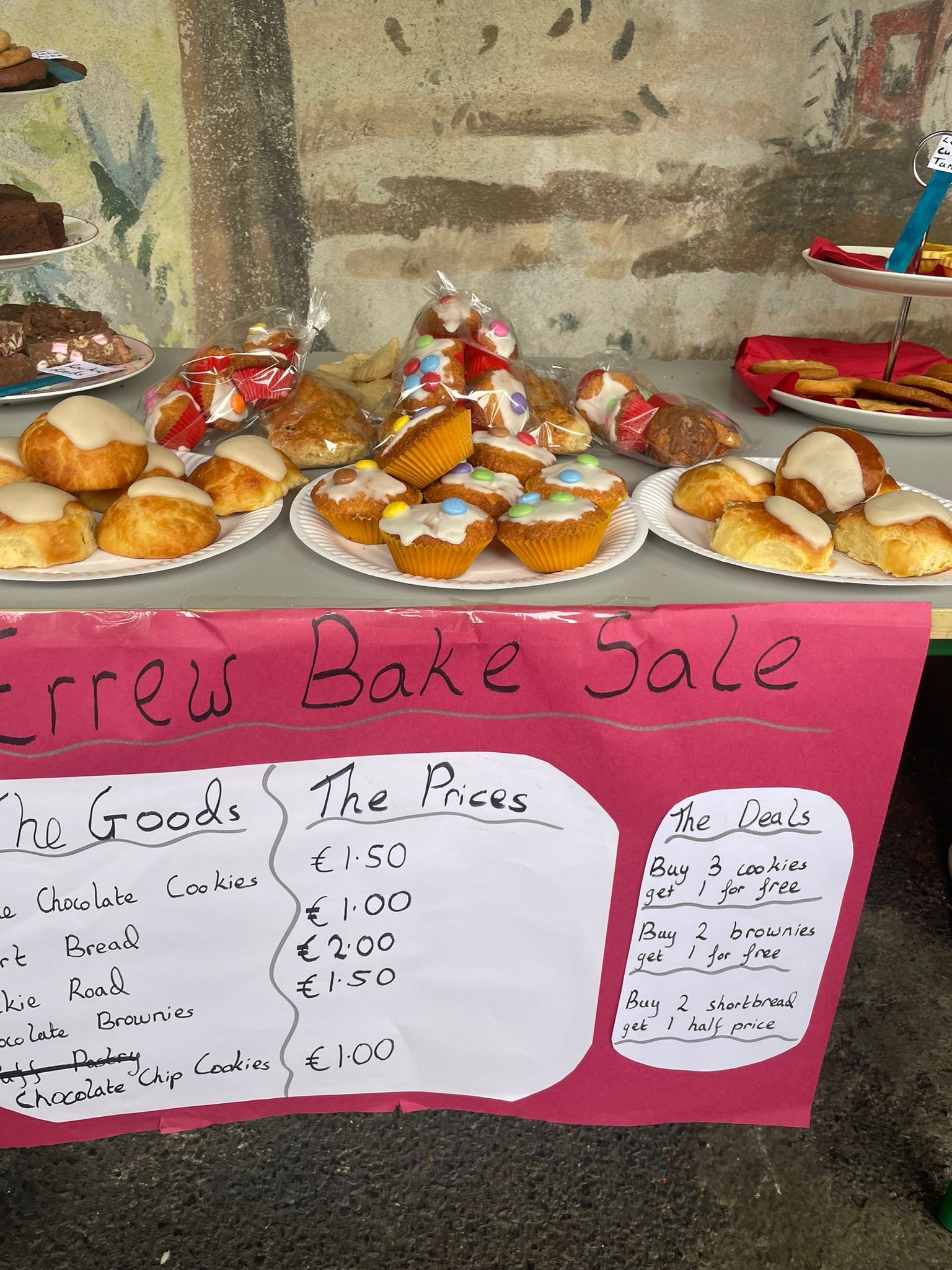 Bake Sale! – Errew National School